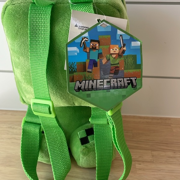 Minecraft | Toys | Minecraft Creeper Plush Mini Backpack Toy | Poshmark